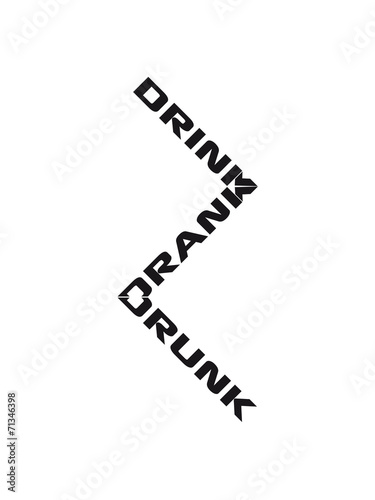 "Cool Drink Drank Drunk Logo Design" Stock photo and royalty-free ...