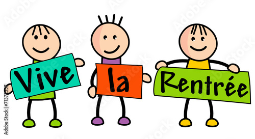 "Vive la rentrée" fichier vectoriel libre de droits sur la banque d ...