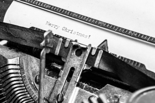 Merry Christmas Typewriter Images – Browse 644 Stock Photos, Vectors ...