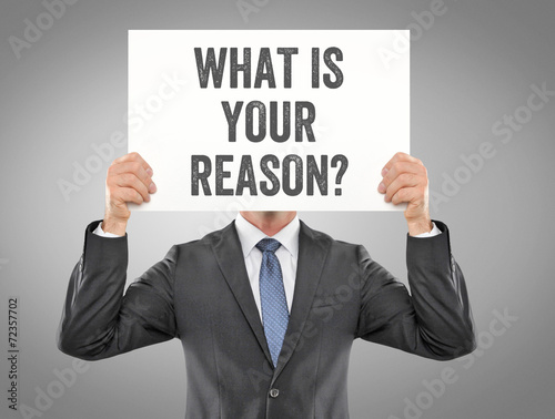 "What is your Reason?" Stock photo and royalty-free images on Fotolia ...