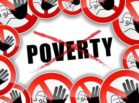 End Poverty Symbol