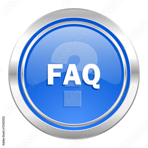 "faq icon, blue button" Stock photo and royalty-free images on Fotolia ...