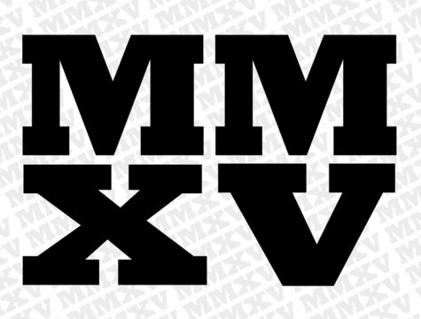 Mmxv Images – Browse 10 Stock Photos, Vectors, and Video | Adobe Stock