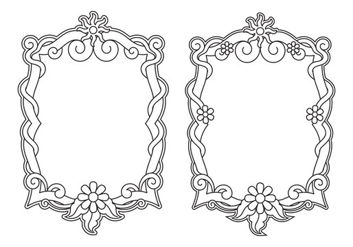 Coloring Book Border Images – Browse 153,137 Stock Photos, Vectors, and ...