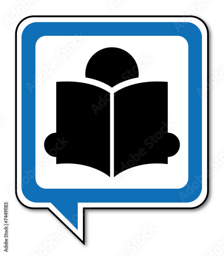 "Logo lecture." Stock image and royalty-free vector files on Fotolia ...