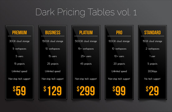 "Pricing Table" Bilder – Durchsuchen 943 Archivfotos, Vektorgrafiken und Videos | Adobe Stock