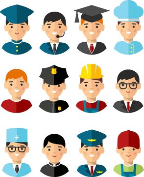 Characters Of Different Professions Images – Browse 11,105 Stock Photos ...