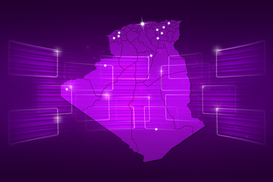Algeria Map Images – Browse 11,913 Stock Photos, Vectors, and Video ...