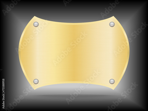 Gold Plate Logo