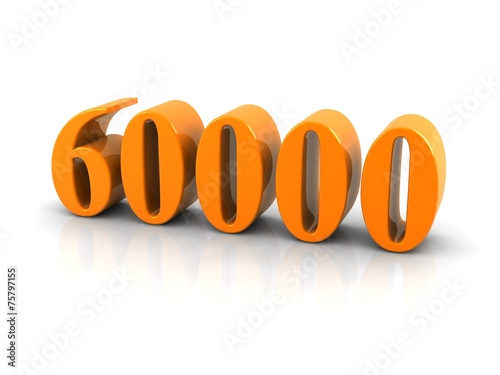 "number 60000" photo libre de droits sur la banque d'images Fotolia.com ...