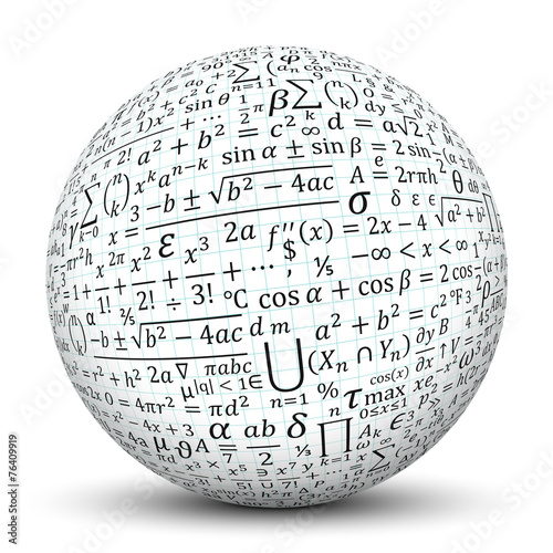 "Kugel, Mathematik, Formeln, Formelsammlung, Math, Texture, 3D" photo ...