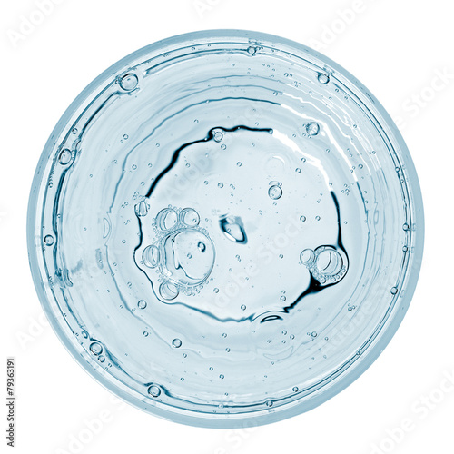 Water Glass Top View