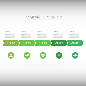 Infographic Template, Timeline With Dates Infographic Images – Browse ...