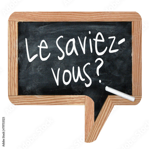 "Le saviez-vous ?" photo libre de droits sur la banque d'images Fotolia ...