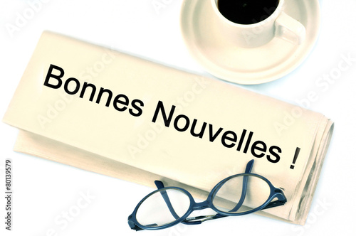 "Bonnes nouvelles" photo libre de droits sur la banque d'images Fotolia ...