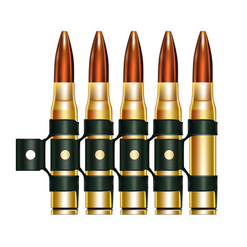 Bullet Belt Drawing