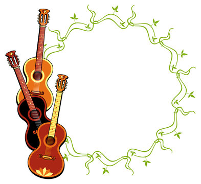 Musical Instruments Border