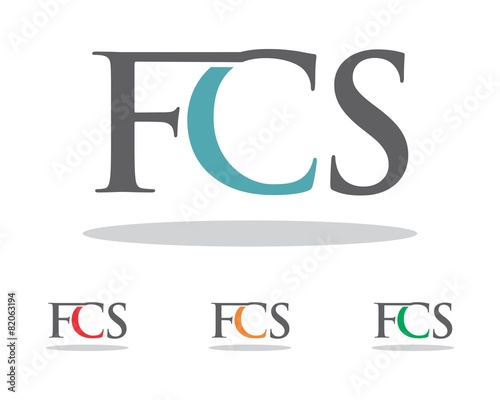 "FCS Letter Logo Vol. 1" Stock image and royalty-free vector files on ...