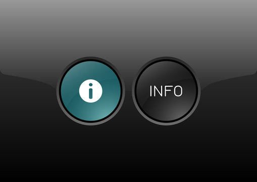 Afbeeldingen over "Info Button" – Blader in stockfoto's, vectoren en ...