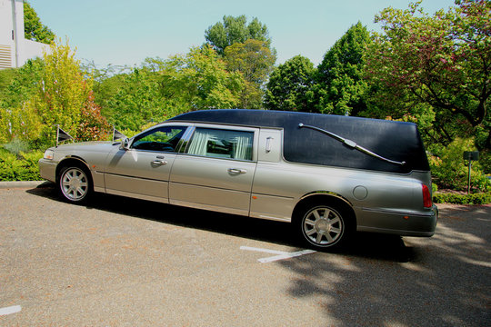 Hurst Funeral Car