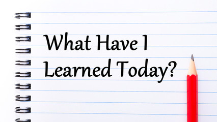 Search photos "what have i learned today"