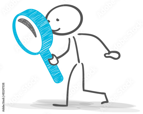 "stickman searching" fichier vectoriel libre de droits sur la banque d ...