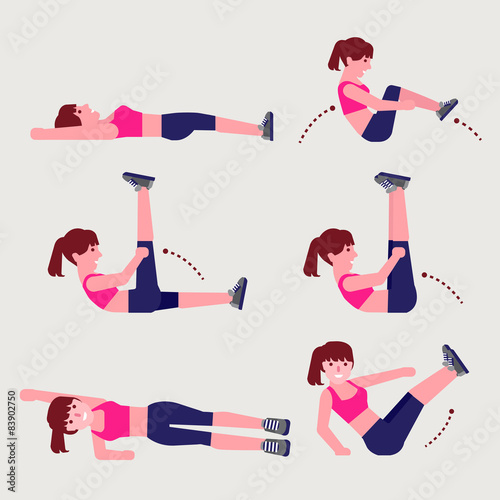 Workout Fichier Vectoriel Libre De Droits Sur La Banque Dimages