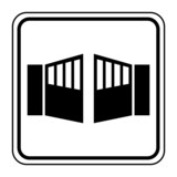 "Logo maison et portail." Stock image and royalty-free vector files on ...