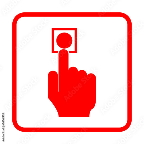 "Icono apretar boton" Fotos de archivo e imágenes libres de derechos en ...