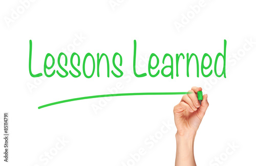" Lessons Learned Concept" Stock photo and royalty-free images on ...