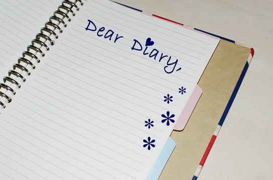 Dear Diary Clipart