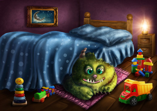 Monsters Hiding Under The Bed