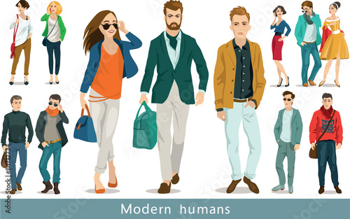 "modern humans" Stock image and royalty-free vector files on Fotolia ...