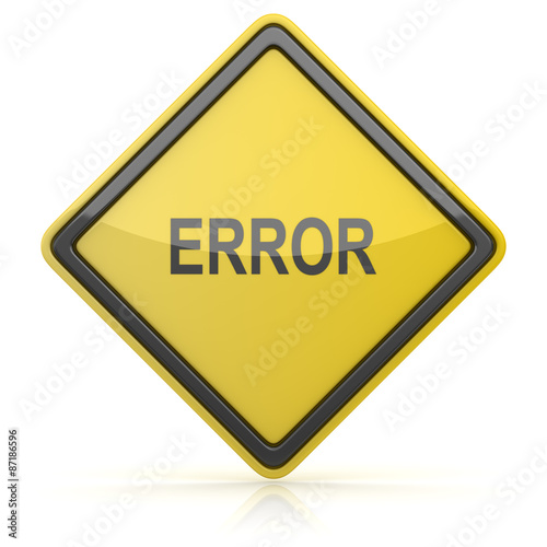 "Road Sign - Error" Stock photo and royalty-free images on Fotolia.com ...
