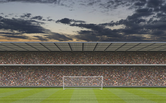 Full Soccer Stadium