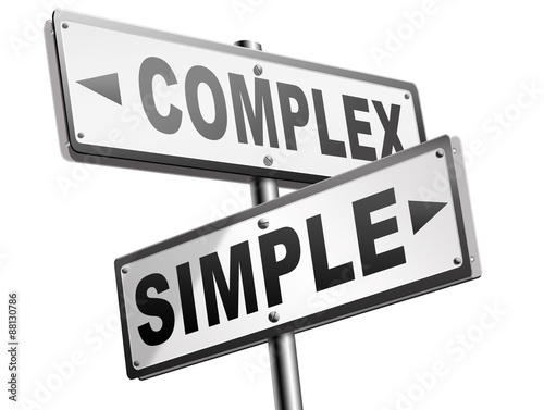 "simple or complex" Stock photo and royalty-free images on Fotolia.com ...