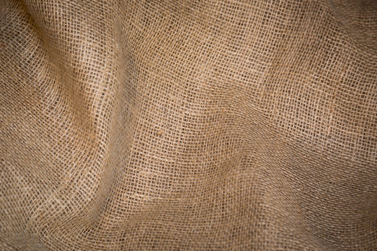 Coffee Burlap Background