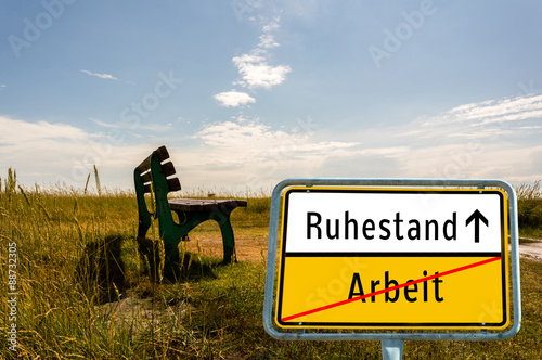 "Ruhestand Ortstafel" Stockfotos und lizenzfreie Bilder auf Fotolia.com ...