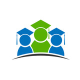 "Group of College Graduates .Vector design" Stock image and royalty ...