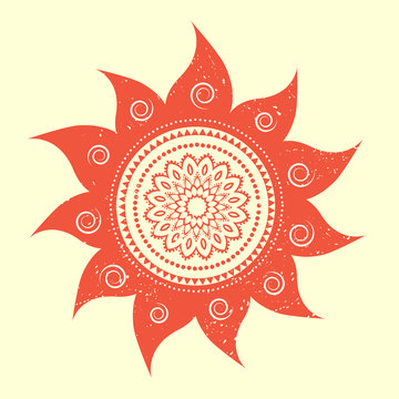Mexican Sun Design