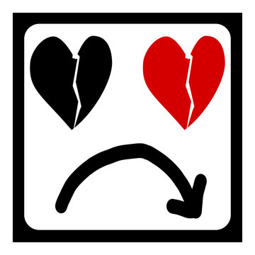 "Heartbreak Symbol" Images – Browse 30 Stock Photos, Vectors, and Video ...