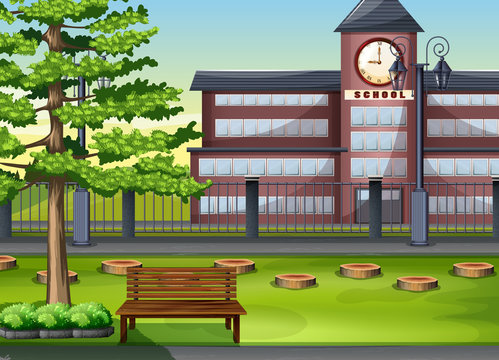 "School Ground" Images – Browse 80 Stock Photos, Vectors, and Video ...