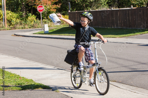 "Newspaper Delivery Boy" Stock photo and royalty-free images on Fotolia ...