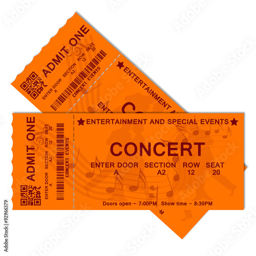 "Concert Tickets" Stockfotos und lizenzfreie Vektoren auf Fotolia.com ...