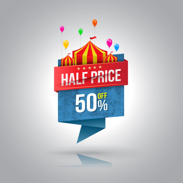 Tent Sale Graphic