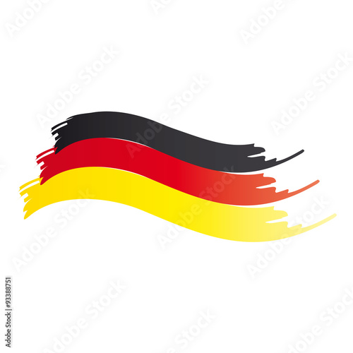 "Schwarz, rot, gold - Länderkennung der Bundesrepublik Deutschland ...