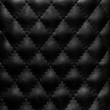 Black Quilted Fabric