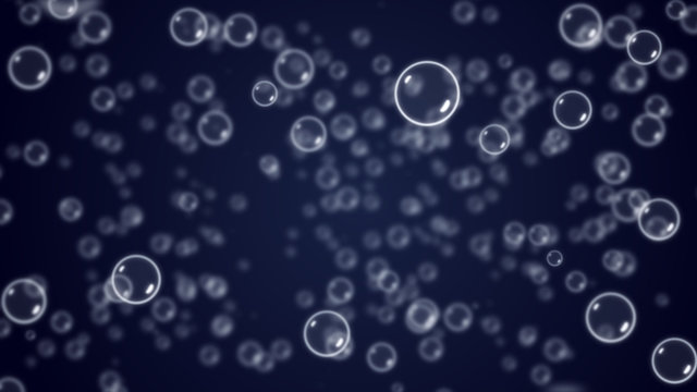 Moving Bubbles Animation