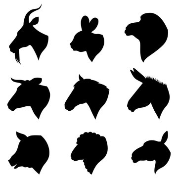 Rabbit Head Silhouette Images – Browse 9,739 Stock Photos, Vectors, and ...