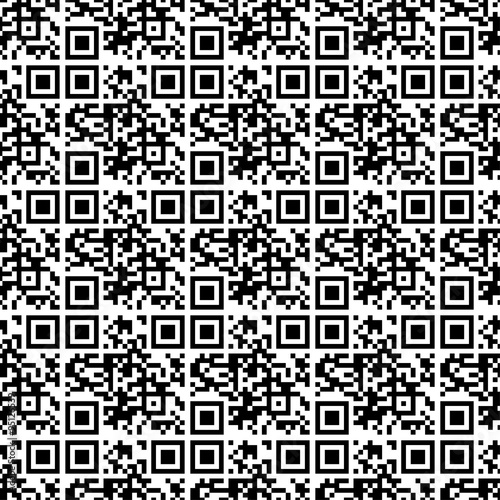 "Seamless pattern qr code" Stock photo and royalty-free images on ...